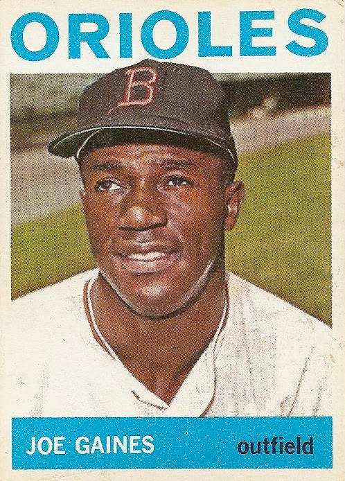 Orioles Card "O" the Day: Vintage Fridays: Joe Gaines, 1964 Topps #364