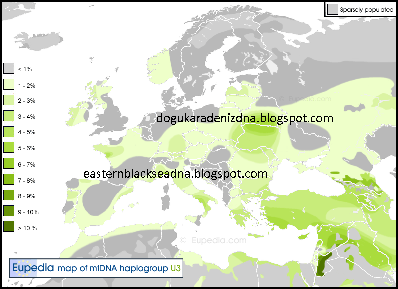 Eastern Black Sea DNA: Trabzon mtDNA Haplogroups
