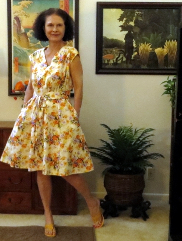 Coco's Loft: Vogue 8807 - pansies and violets!