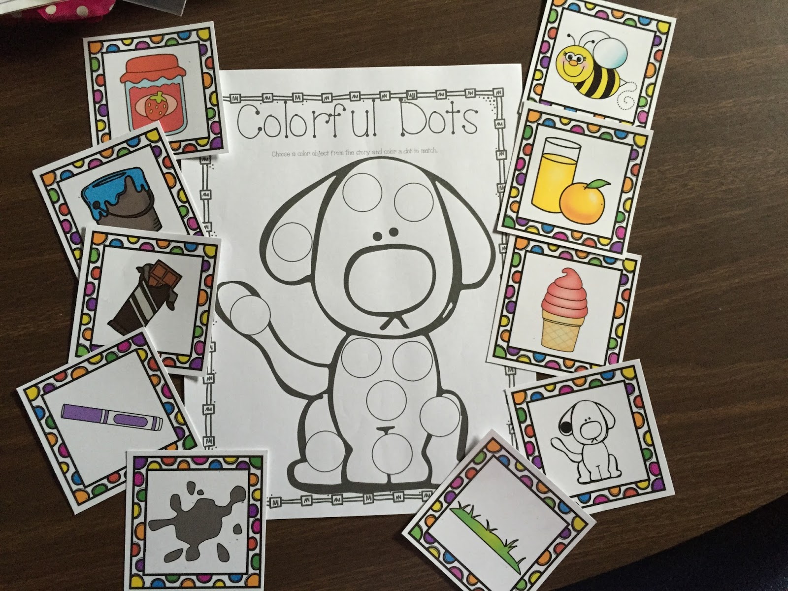 Mrs Lee s Kindergarten Dog s Colorful Day Centers And Activities