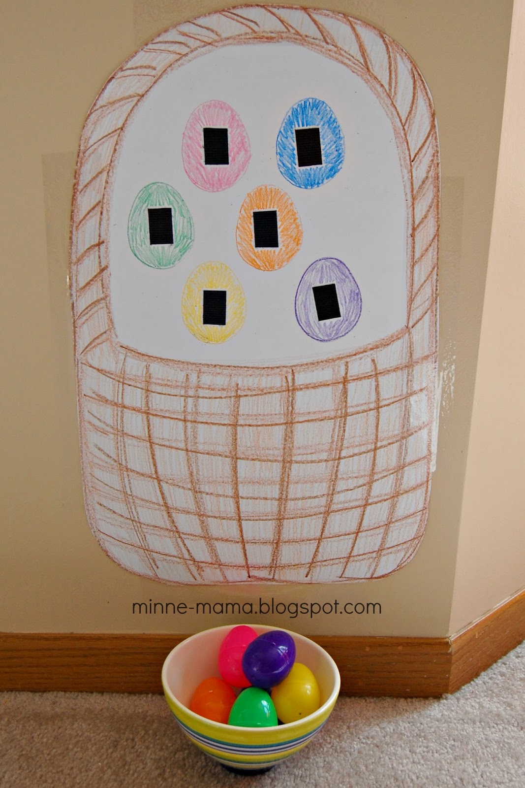 Minne-Mama: Easter Egg Basket Match Game