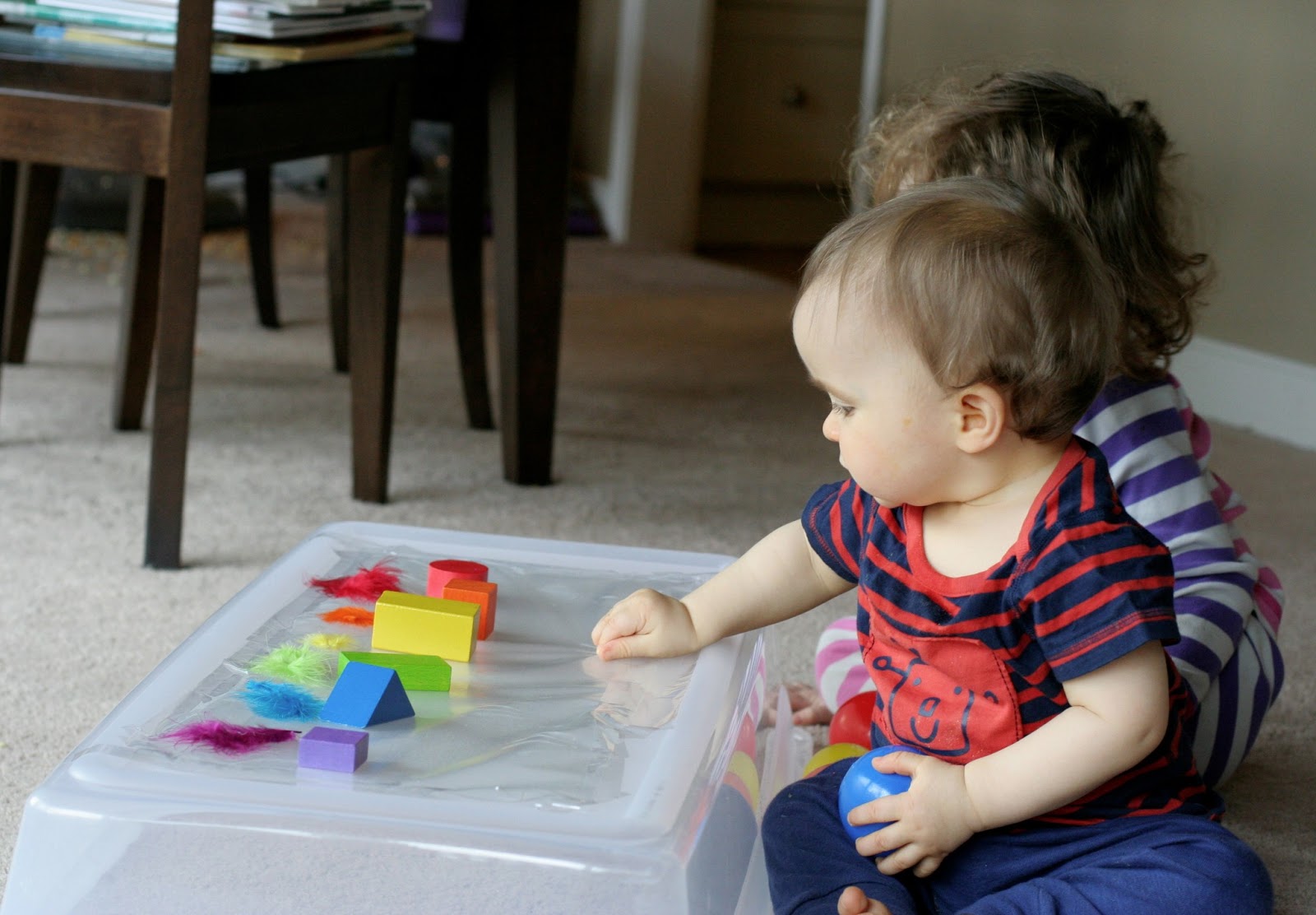 Baby Play: Exploring Sticky