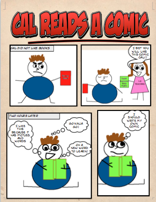 Coral's Blog: Blog #3 Comics and Education