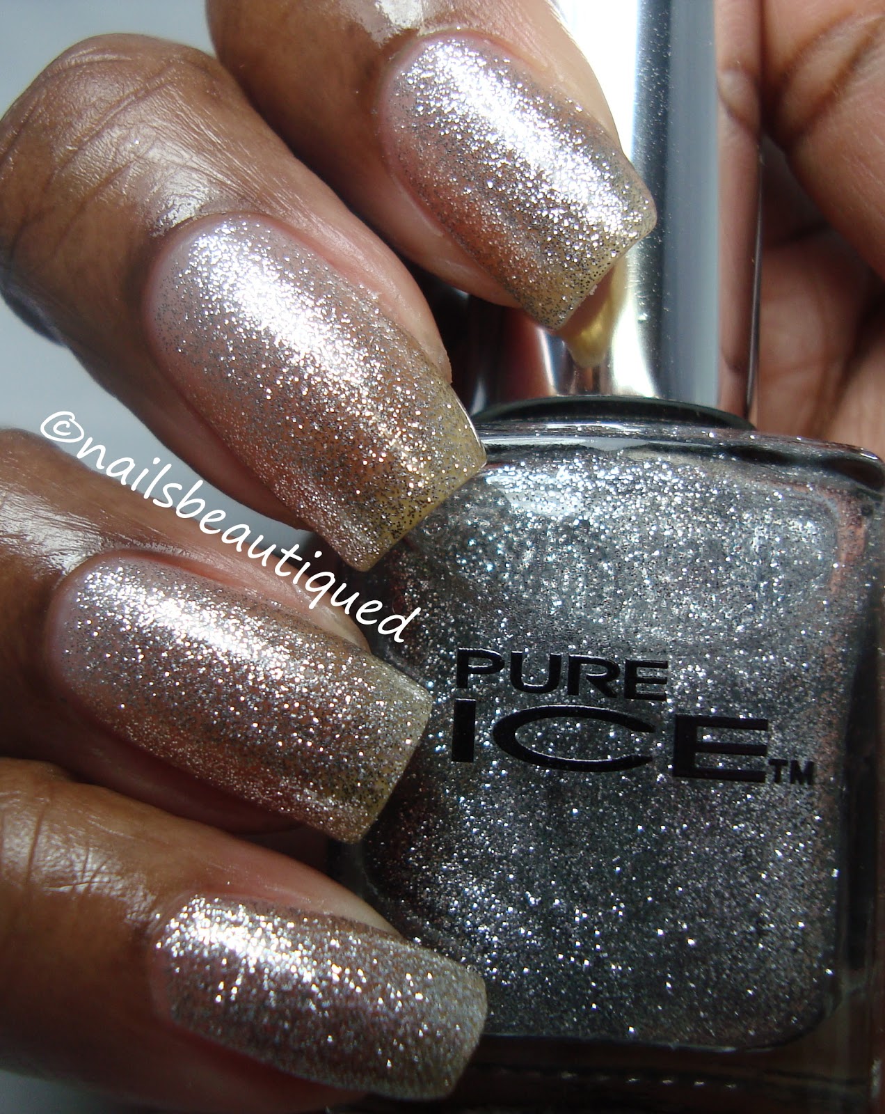unbitten polish: Pure Ice Lacquers And Crackles, Swatches and Review