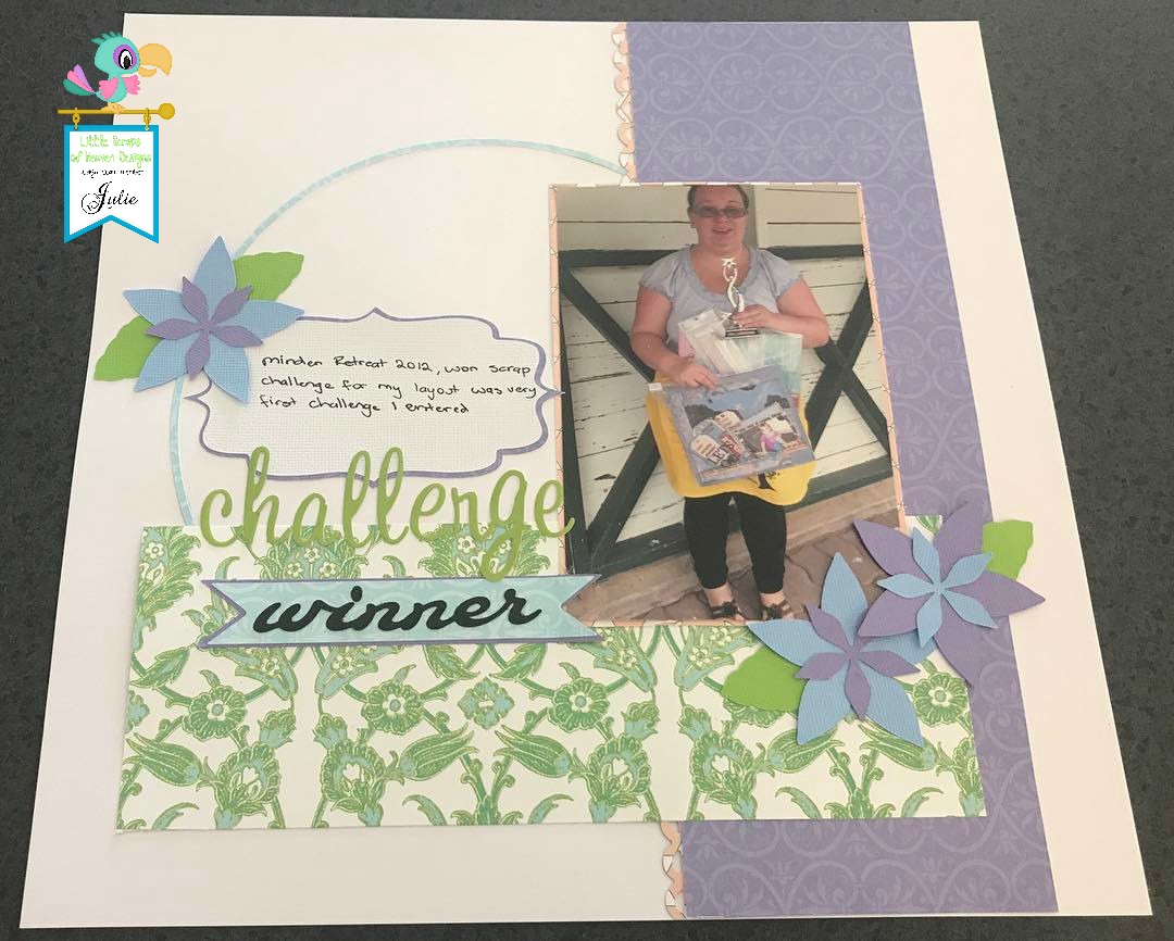Craftastic Designs: Challenge Winner Layout