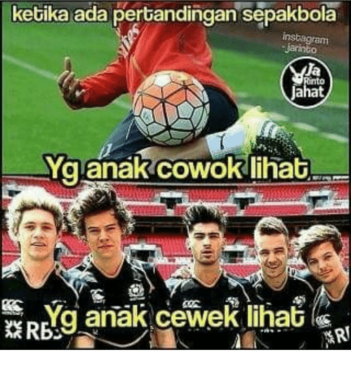 BERITA LUCU INDONESIA: 15 Meme 'Sepak Bola' Paling Drama Ini Bikin ...