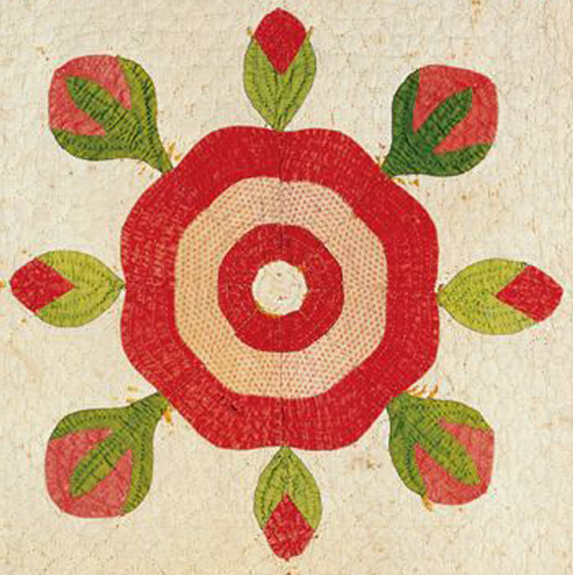 Barbara Brackman's MATERIAL CULTURE: Whig Rose or Democrat Rose?