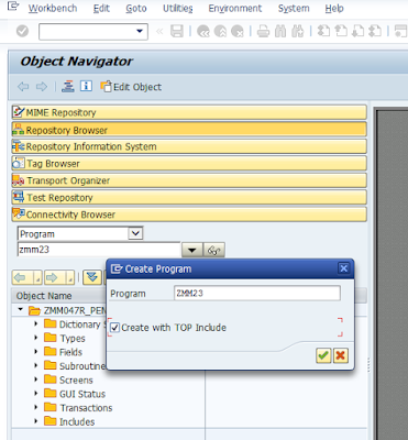 ABAP : ABAP – Dialog Programming