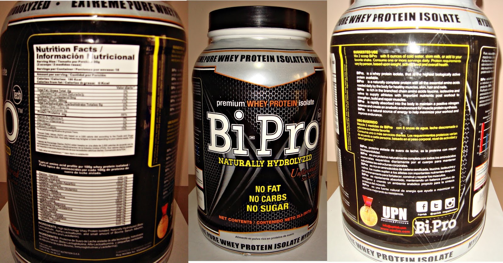 BiPro proteína de UPN: análisis, características, opiniones, review