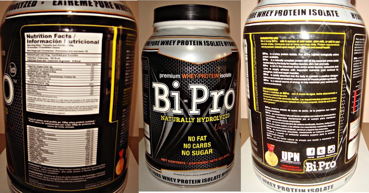 BiPro proteína de UPN: análisis, características, opiniones, review