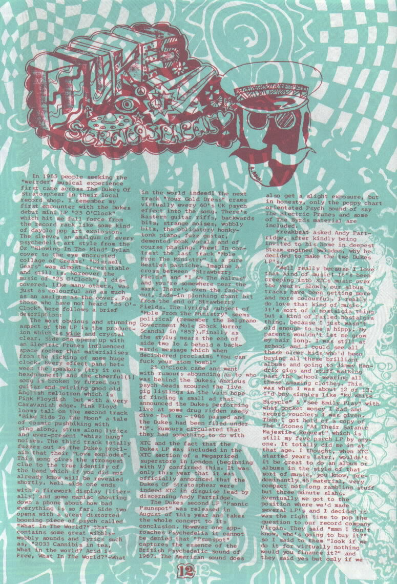 A Dandy In Aspic: The New Psychedelics Pt. 4 - Freakbeat Fanzine