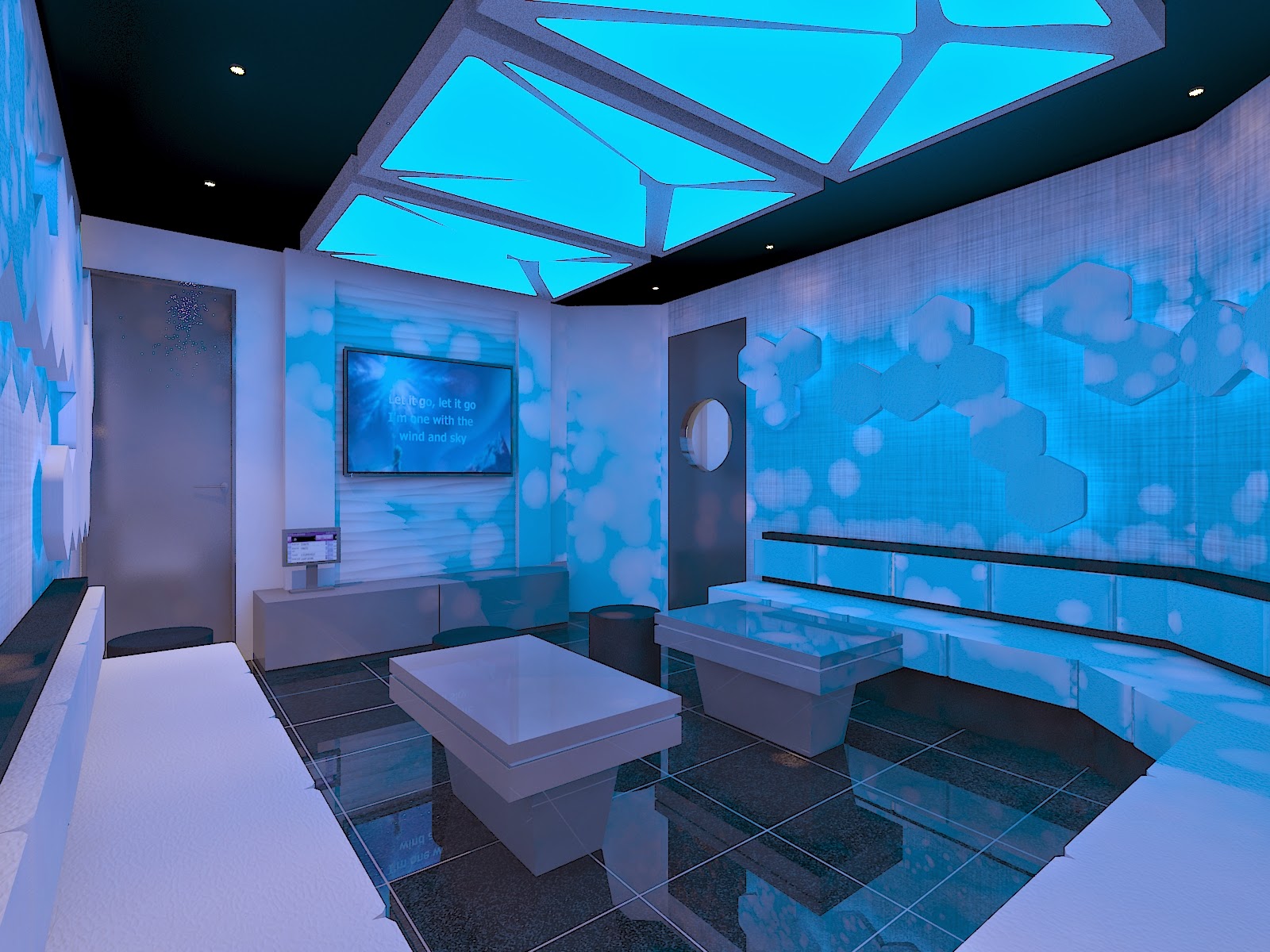 Freelance Interior Designer : Karaoke Design @ Kuantan
