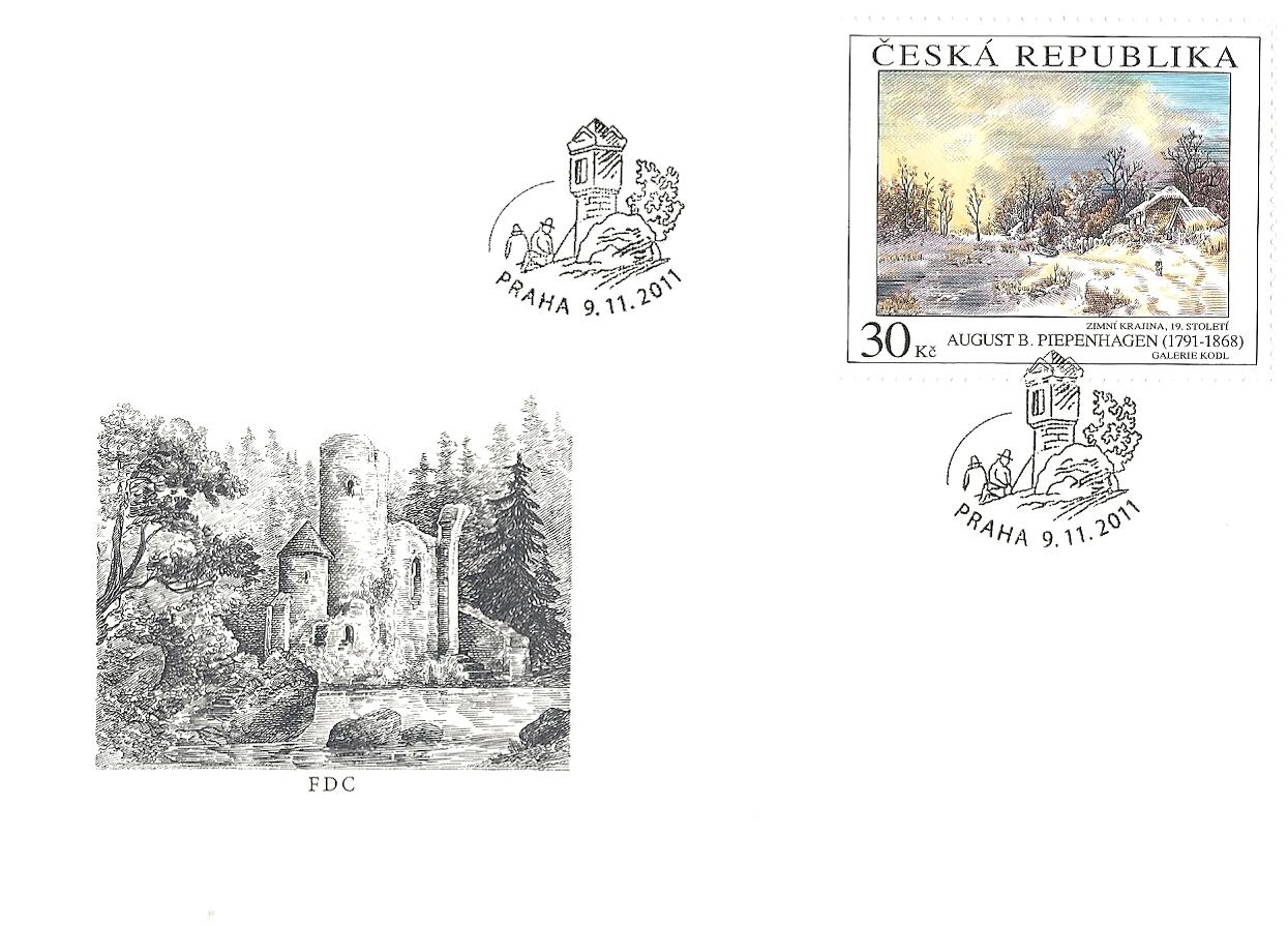 Mon Blog Timbré: Splendide série tchèque "Arts 2011"