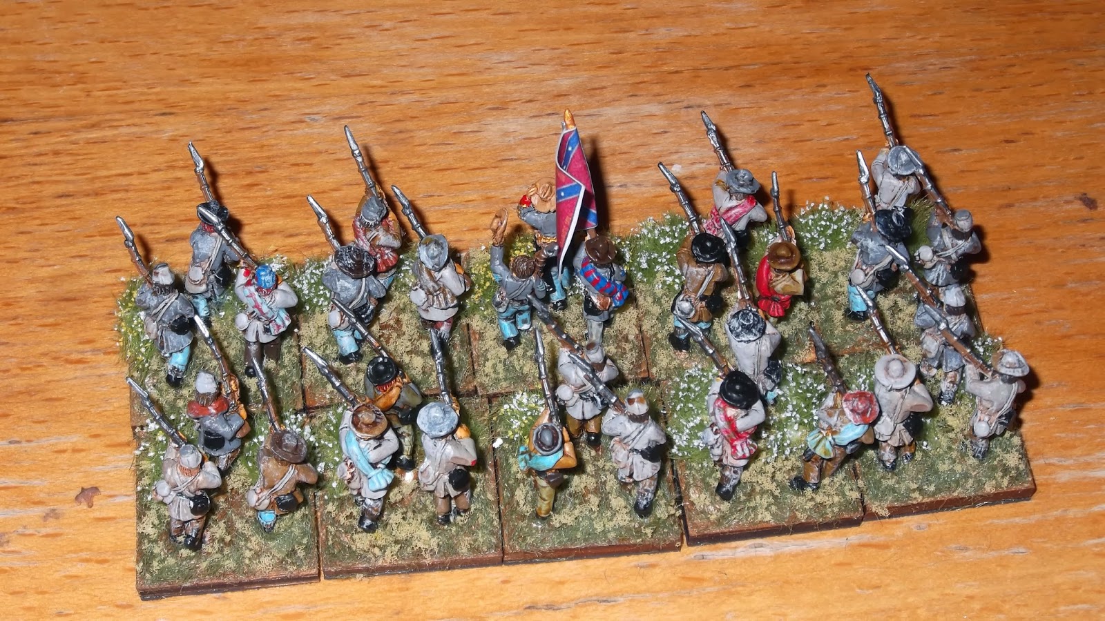 Fencing Frog: 5th Texas Regiment