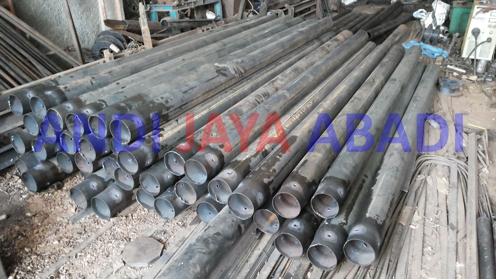 AJA: Proses Produksi Tiang PLN / Listrik & Tiang PJU Bulat