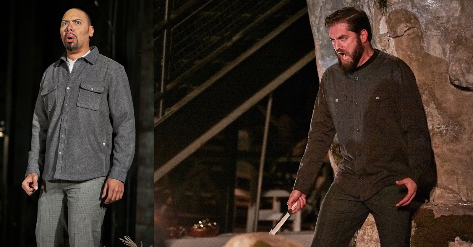 BARIHUNKS ®: Kevin Thompson and Craig Irvin in LoftOpera's Macbeth
