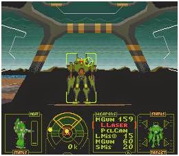 Mundo Retrogaming: MechWarrior (Super Nintendo)