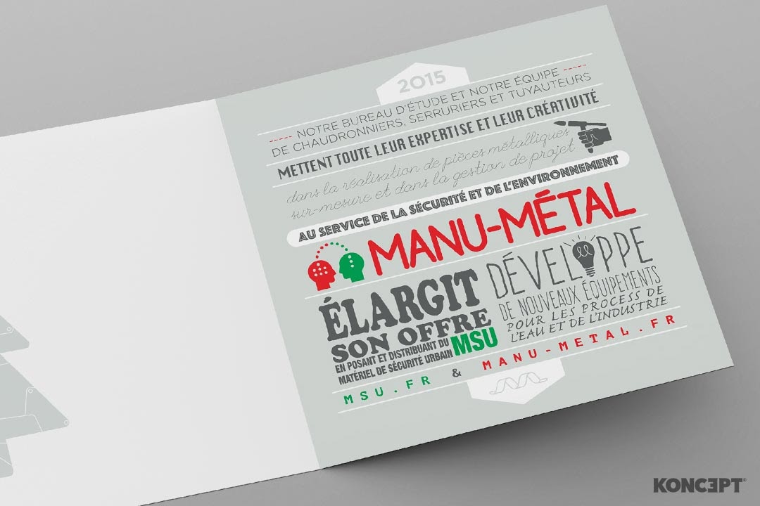 KONCEPT avec un K - Kevin Manier Graphiste: Manu Métal