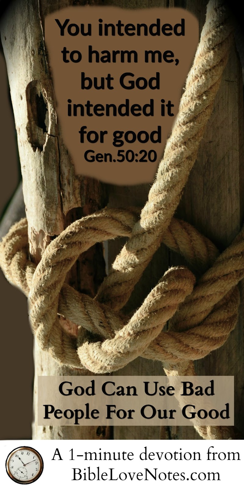 1-Minute Bible Love Notes: God Uses Bad People