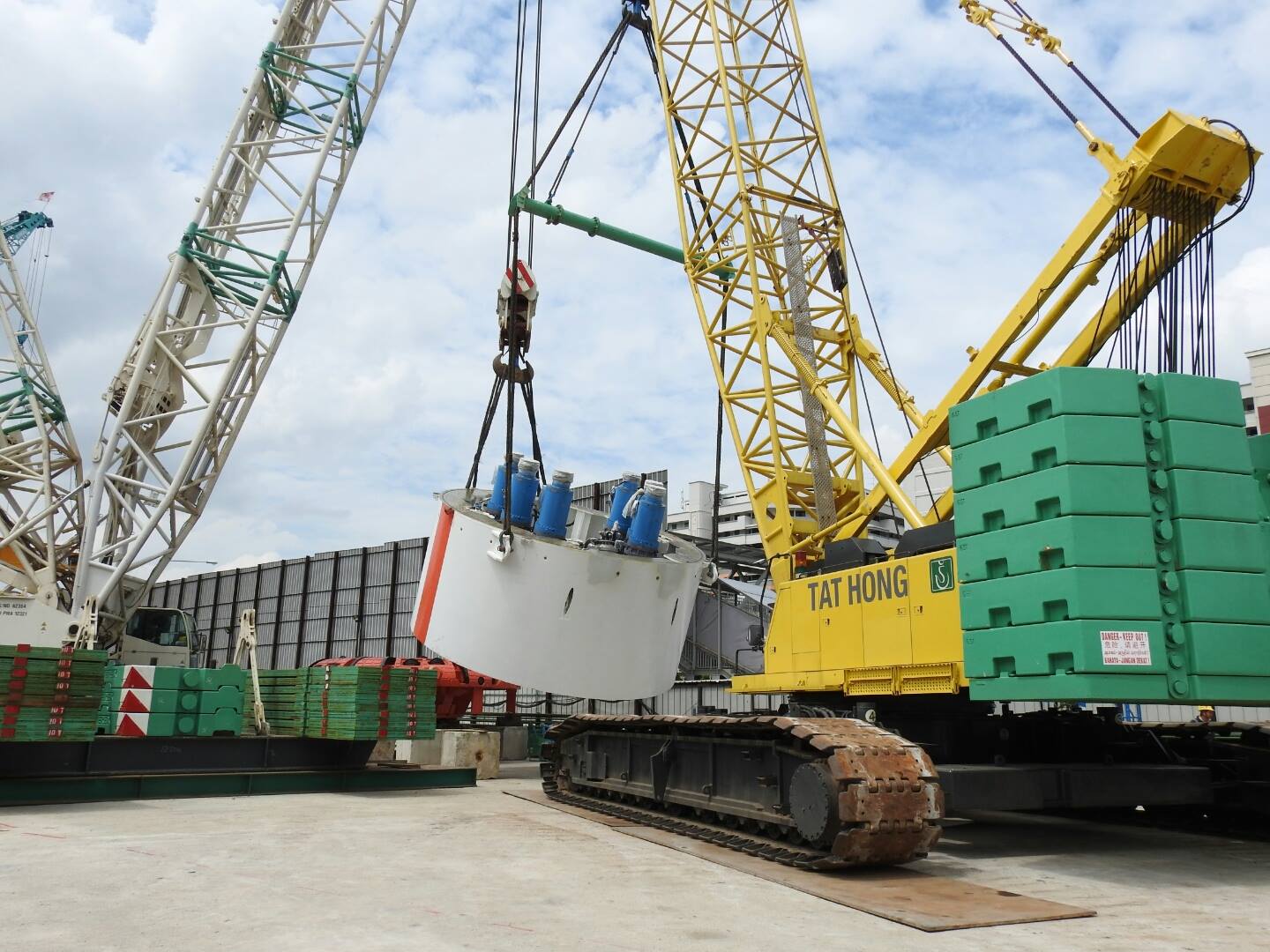 Thomson Line Construction: Upper Thomson - TBM Assembly