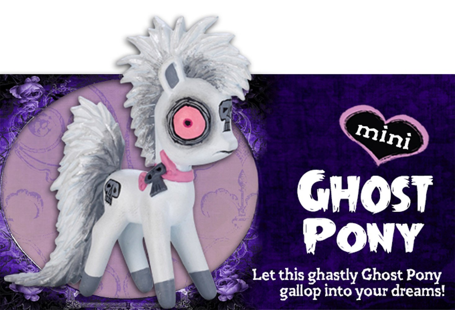 Equestria Daily - MLP Stuff!: Vamplets Releases Ghost Pony Figure on Amazon