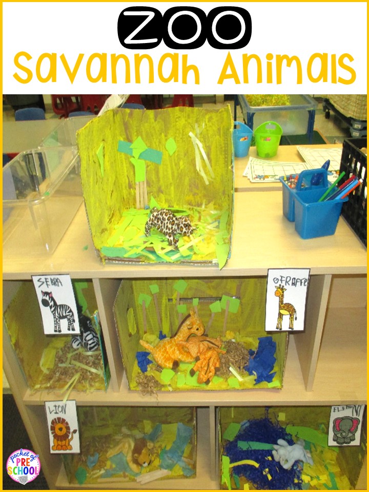 Zoo Dramatic Play - Pocket of Preschool
