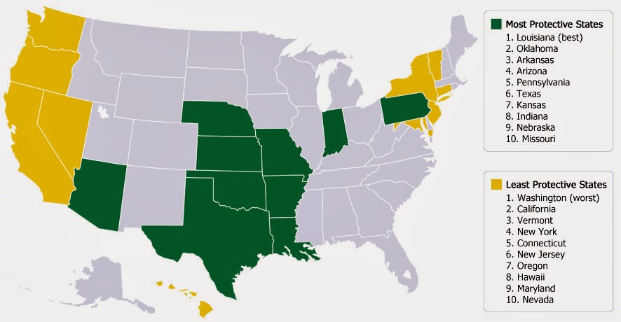 Christian Gunslinger: Pro-Life States, Pro-Abortion States—a Ranking by ...