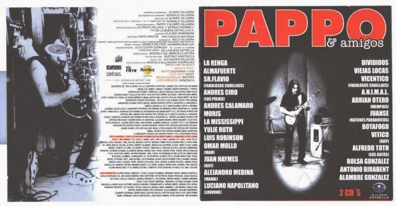 DISCO VIEJOS DEL TATY: PAPPO y Amigos CD. 1 y 2