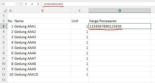 Cara Input 16 Digit Lebih Pada Excel Netral News cara-input-16-digit-lebih-pada-excel-netral-news