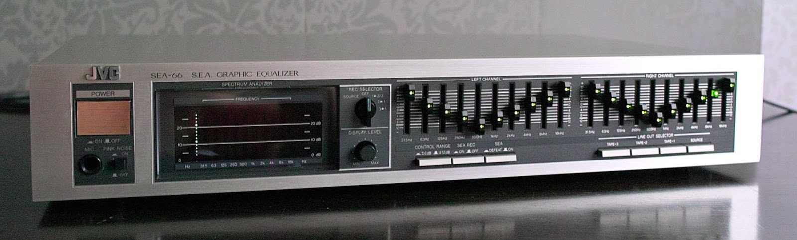JVC SEA-66 - Graphic Equalizer | AudioBaza