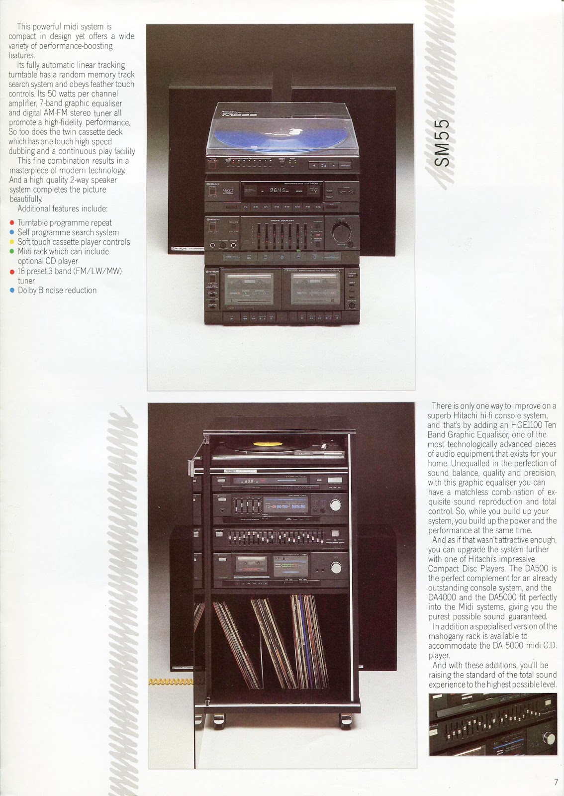 Pitch & Putt: Hitachi Sound Hi-Fi and Audio Equipment Catalogue 1986