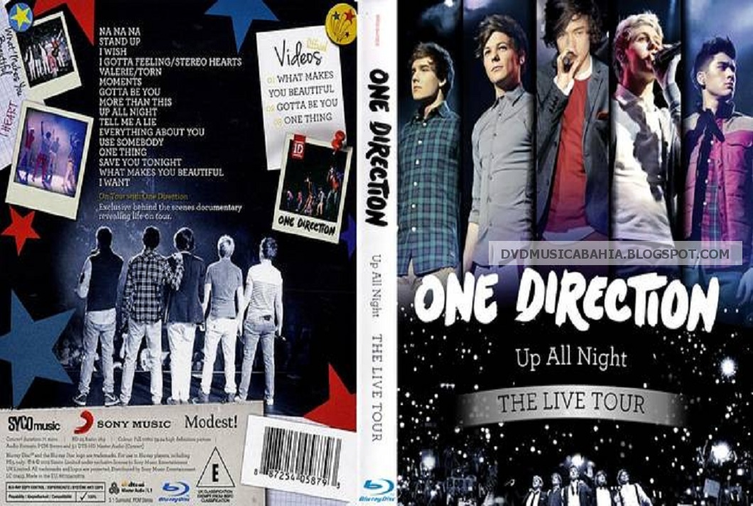 LOS MEJORES DVD DE MUSICA Y MAS....!!!!: ONE DIRECTION - UP ALL NIGHT ...