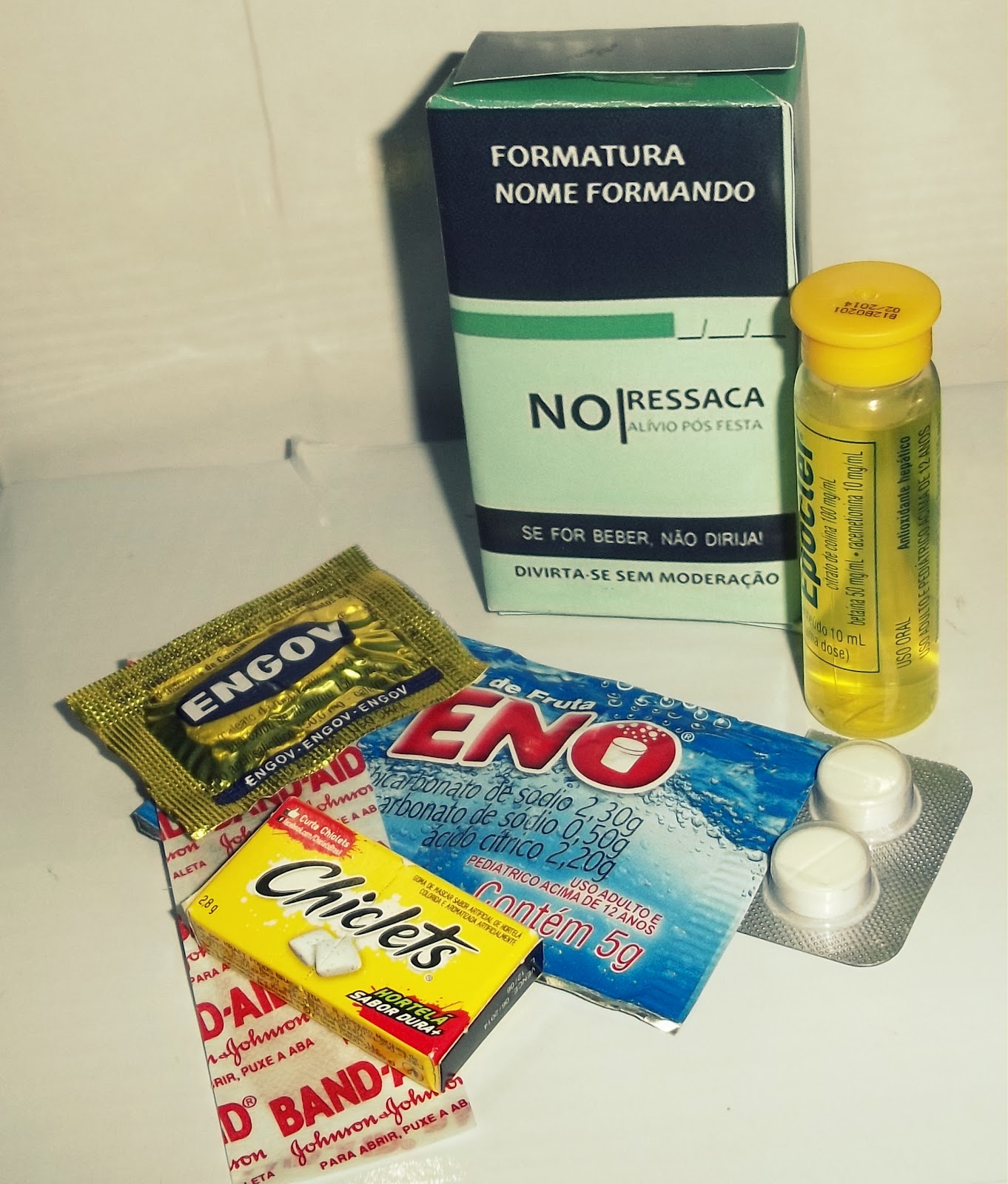 Lembrancinhas mimo: KIT RESSACA