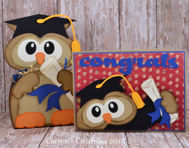 Carson's Creations: Happy Graduation, Owl