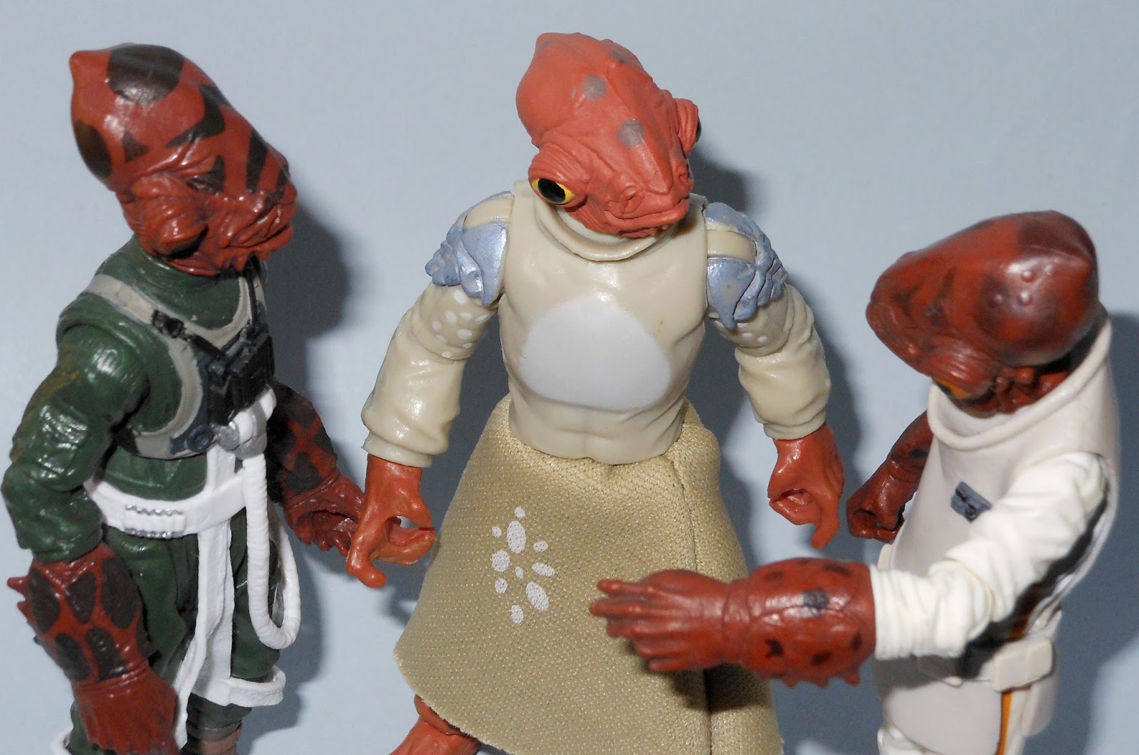 Figuras de Acción A Go-Gó: MON CALAMARI WARRIOR & QUARREN SOLDIER (STAR ...