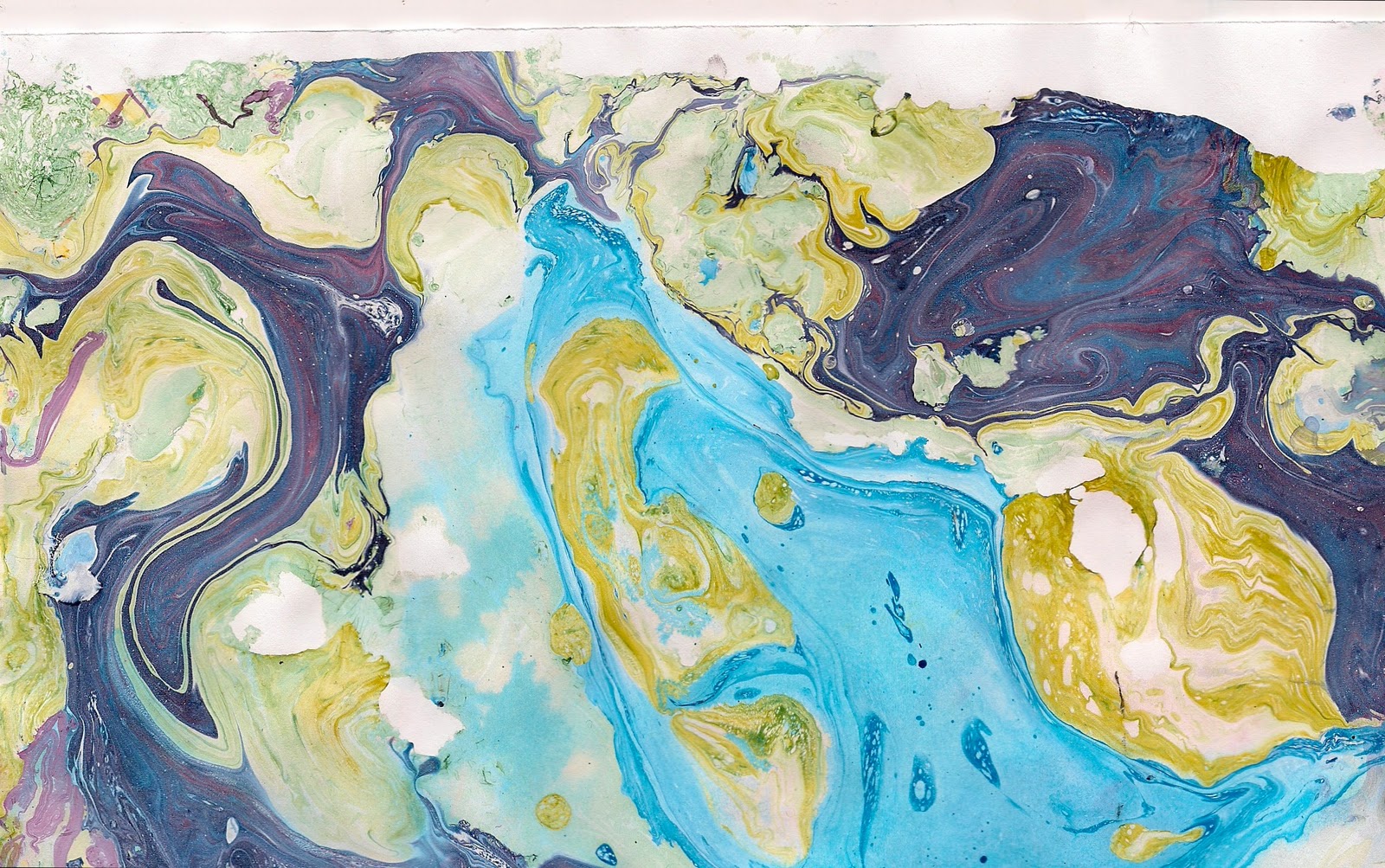 Natalie Stephenson: The Art of Marbling
