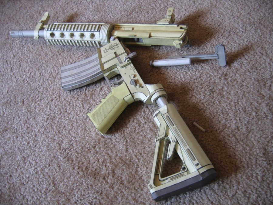 create2destroy: Shook Guns Part 10 - Papercraft