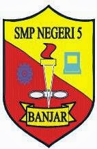LOGO SMP NEGERI 5 BANJAR - SINGA PATROMAN