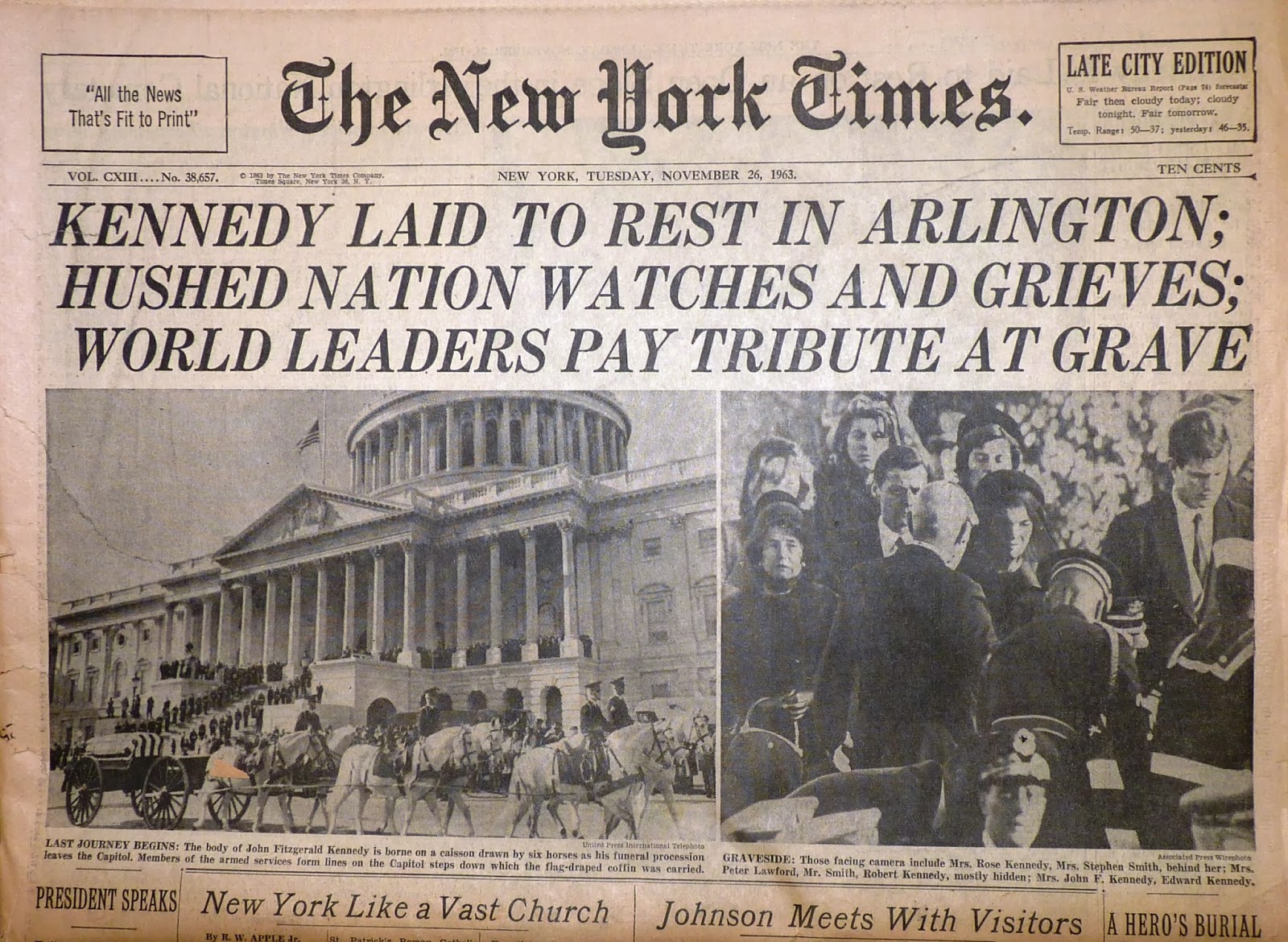 President John F. Kennedy: A Wounded Nation