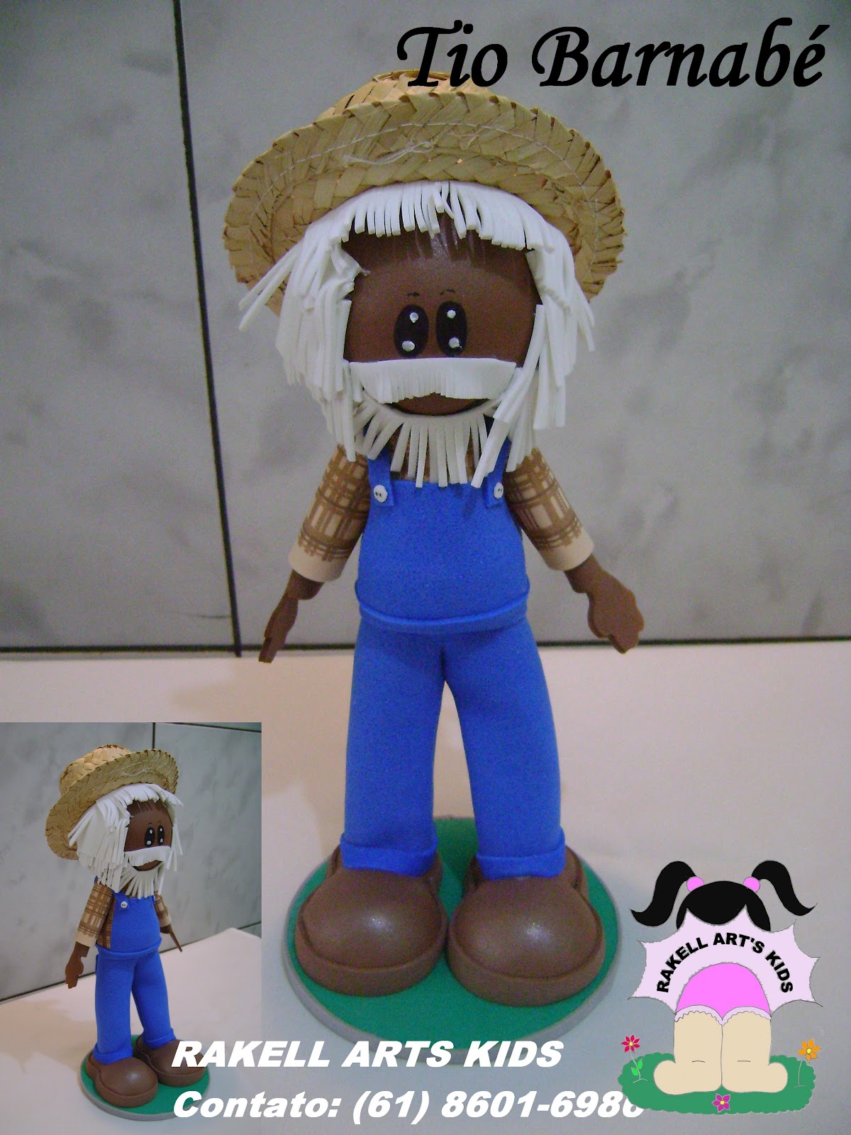 SITIO DO PICA PAU AMARELO EM EVA | Rakell Art's Kids