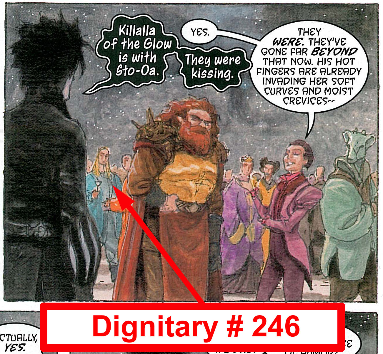 Portraits From The Sandman Universe: Dignitary # 246 (illustrated by ...