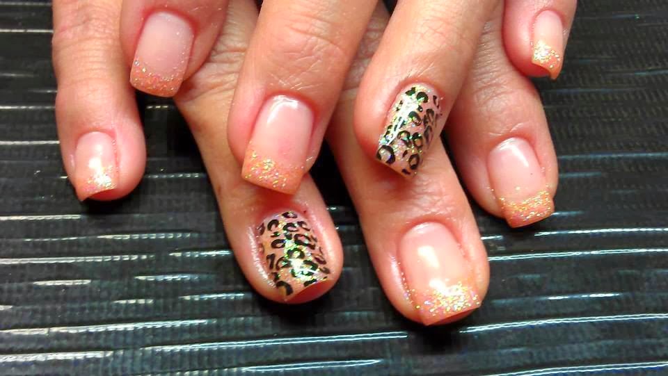 Gel-color French Manicure special lovely Peachy beige natural pearl to ...