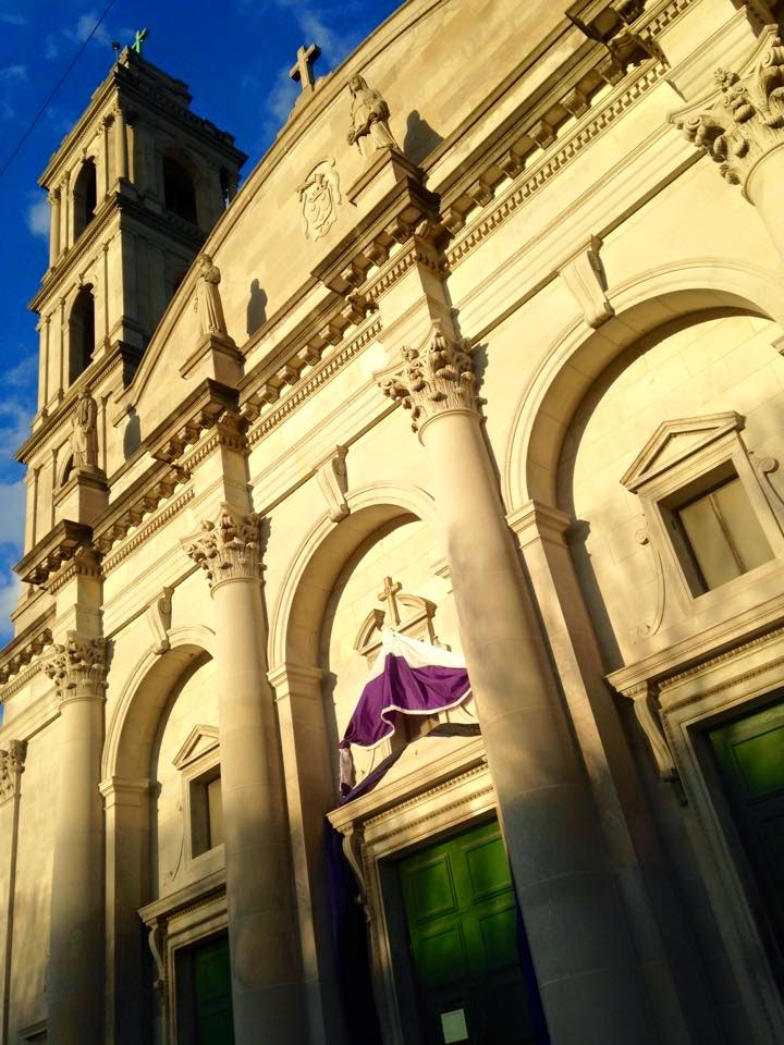 A Catholic Life: Mourning Drapes Over Catholic Churches