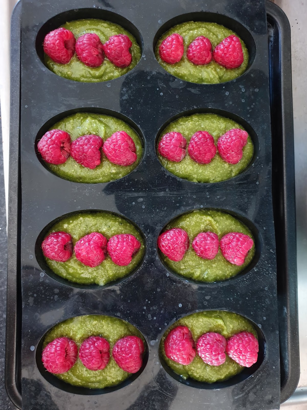 Raspberry Matcha Friands – Recipe