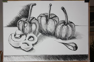 Sue F - Drawing Learning Log: Assignment 1 -Man made and Natural objects