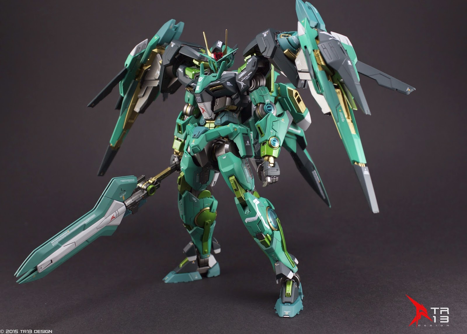 Custom Build: MG 00 Raiser "GN Overdrive"
