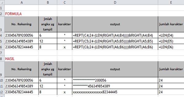Memanipulasi Teks dgn Fungsi String pada Excel | Catatan Native