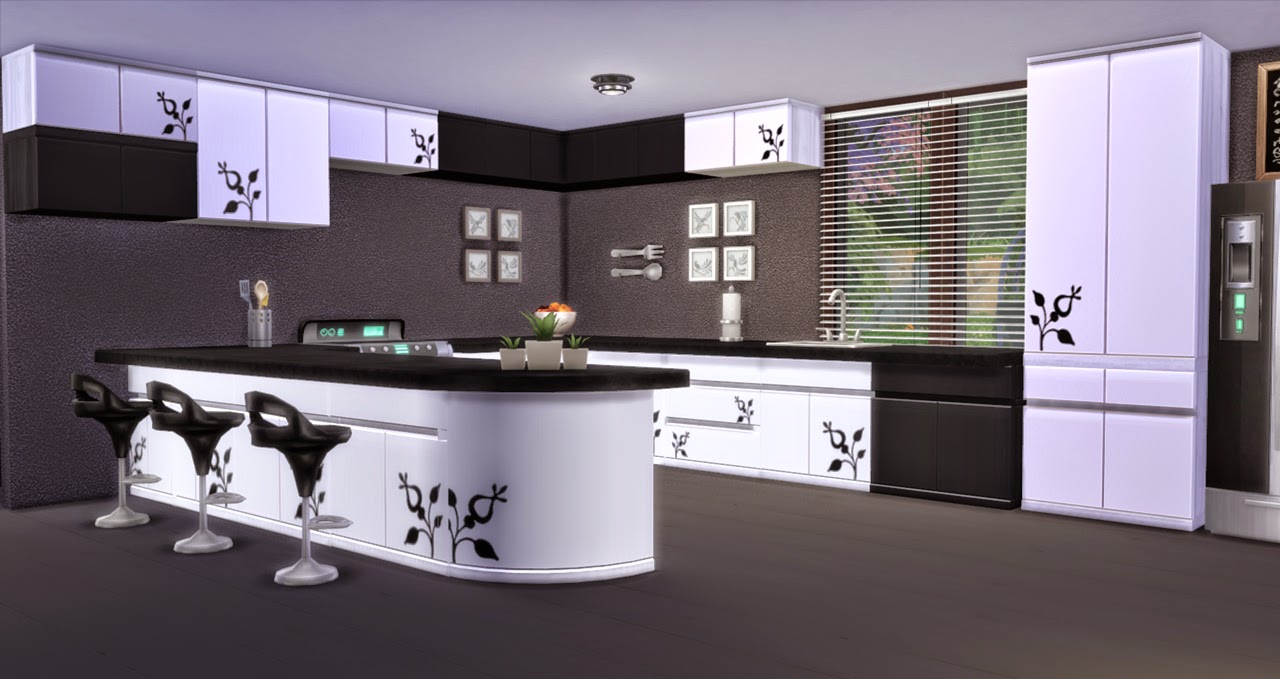 Sims 4. Kitchen "Eva".