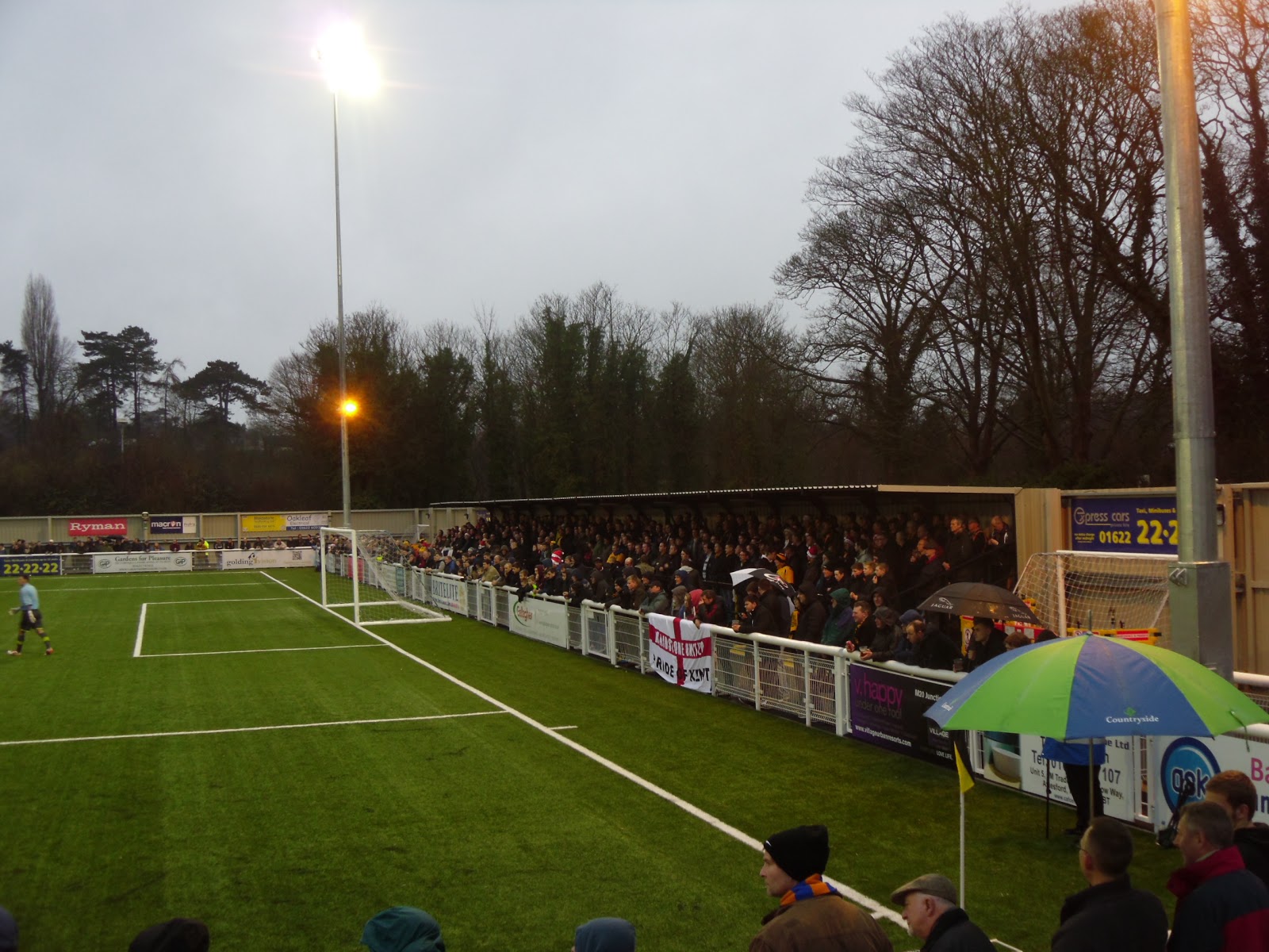 Damage In The Box!: MAIDSTONE UNITED (Gallagher Stadium)