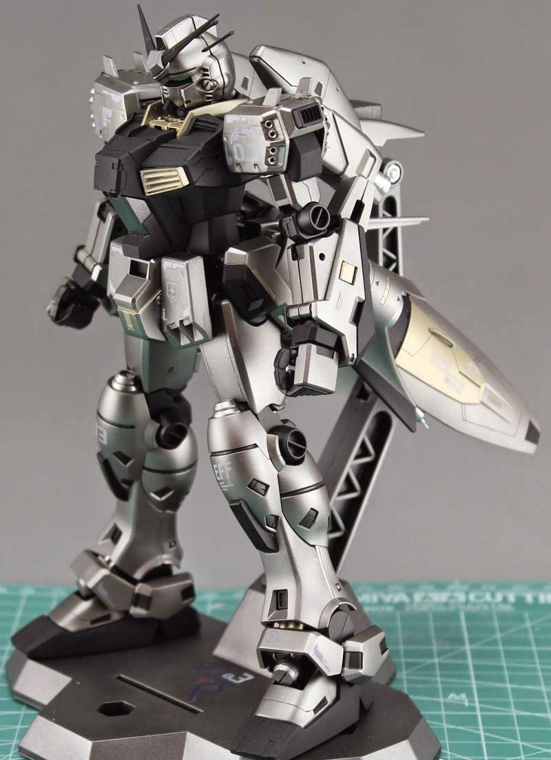 GUNDAM GUY: MG 1/100 GP03 Gundam - Metallic Colors Painted Build